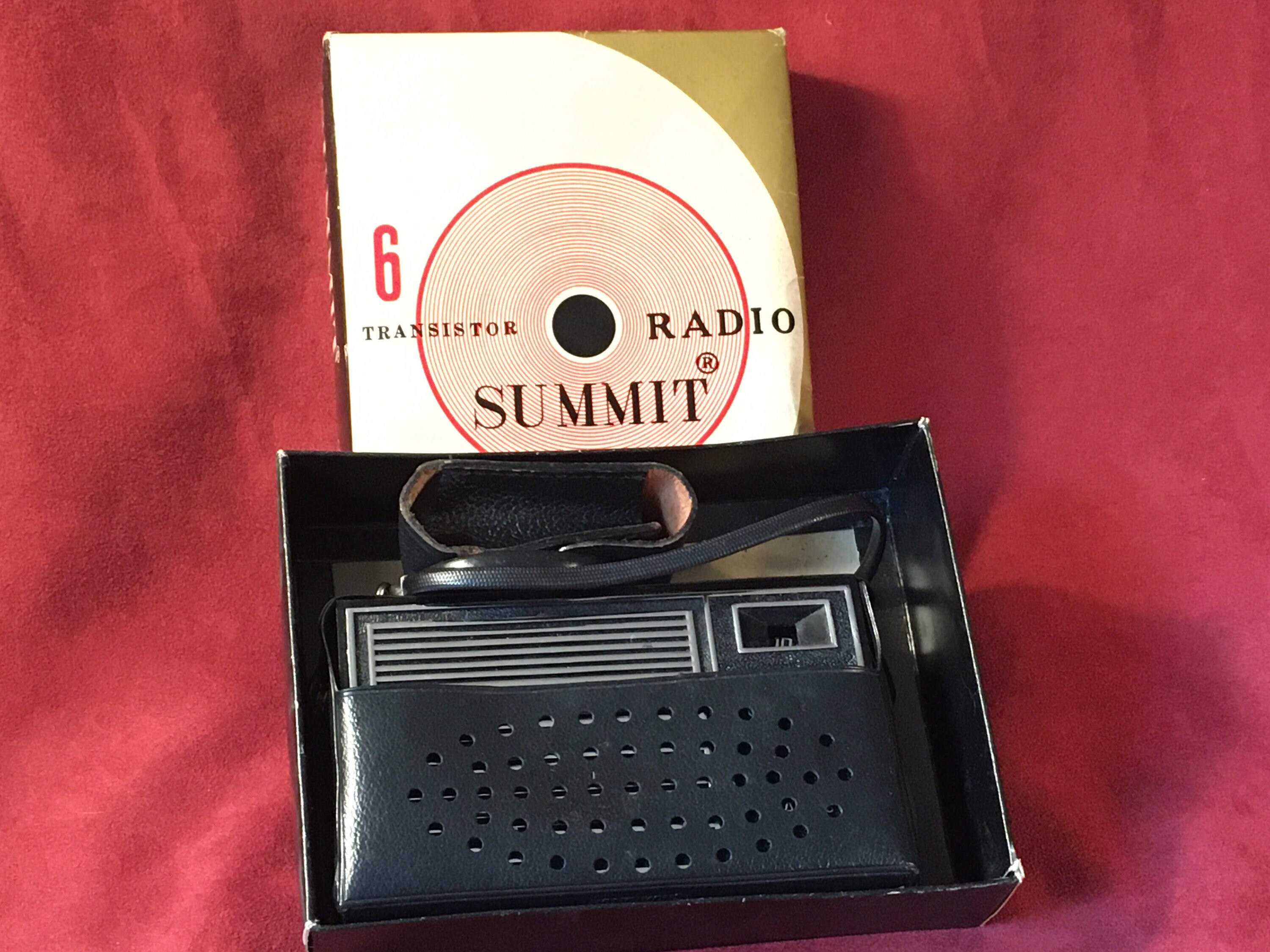 Vintage Summit 6 Transistor Radio - Etsy