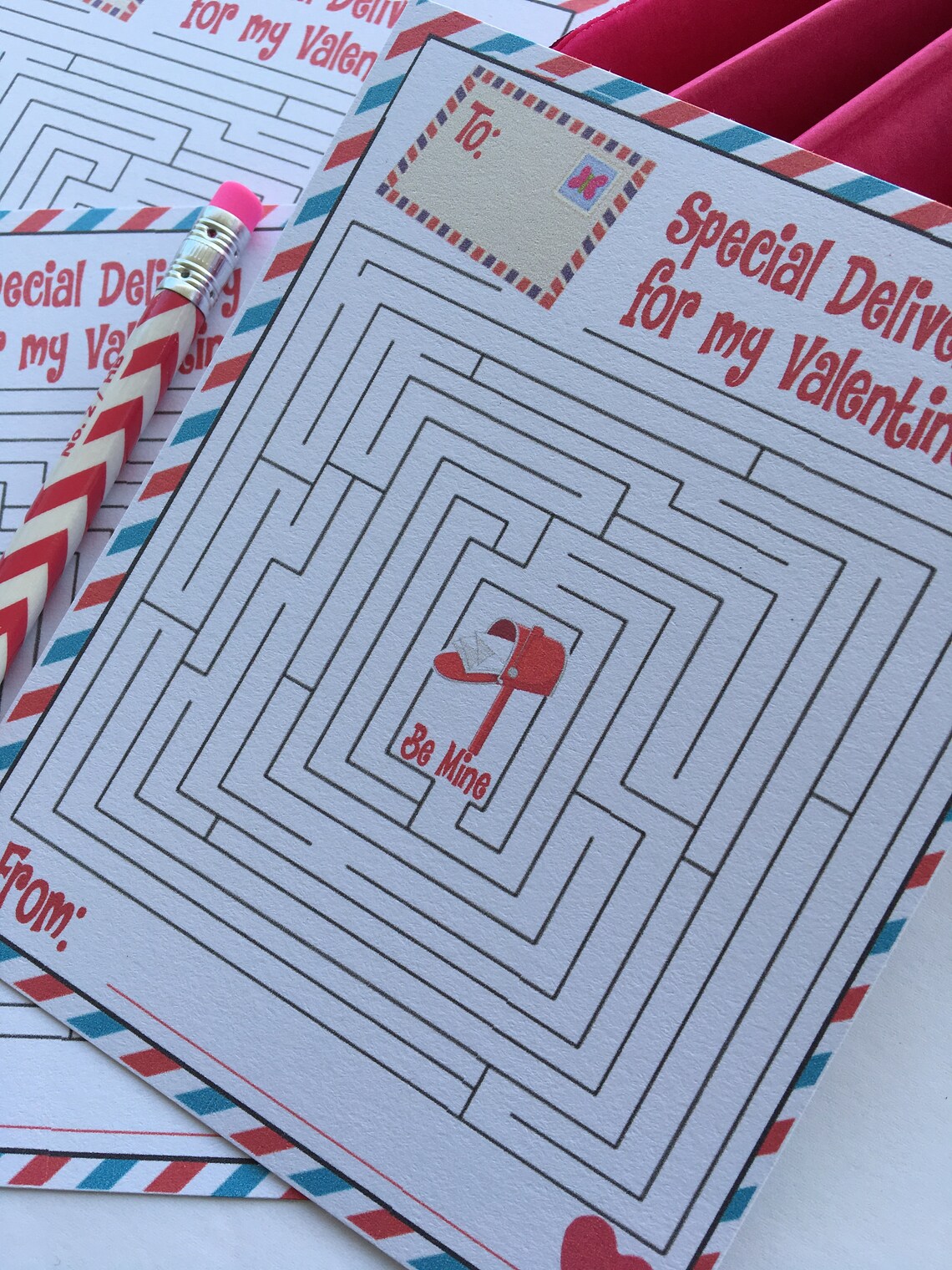 Valentinenon-candy Valentineclassroom Valentine - Etsy