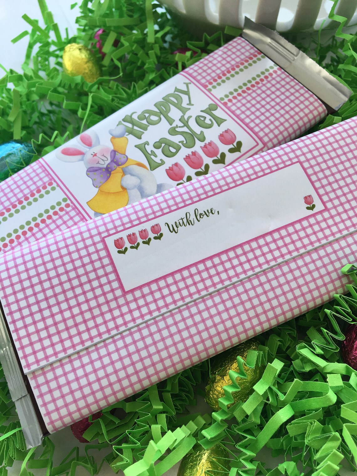 Happy Easter Candy Bar Wrapper Instant Download Easter Candy - Etsy