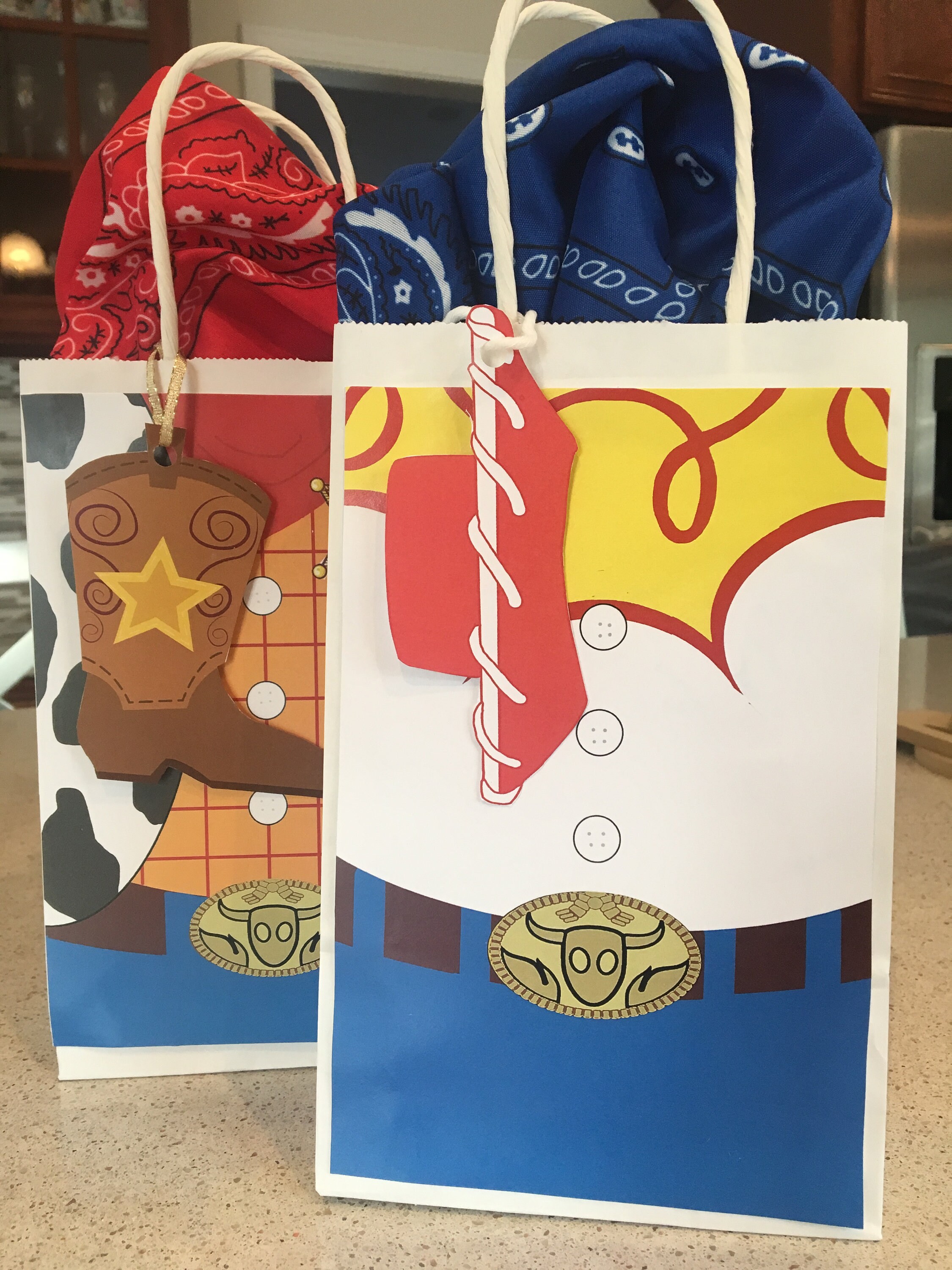 Toy Story Jessie Treat Bag Jessie Gift Bag Toy Story Party - Etsy