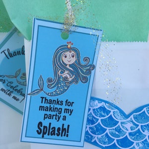 Mermaid | Under the Sea | Mermaid Party | Mermaid Gift Bags |mermaid ...