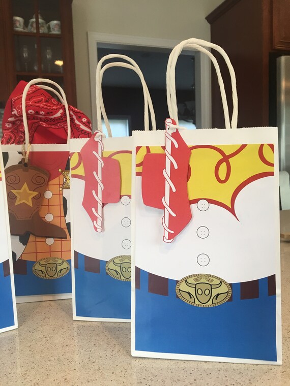 Toy Story Jessie Treat Bag Jessie Gift Bag Toy Story Party - Etsy