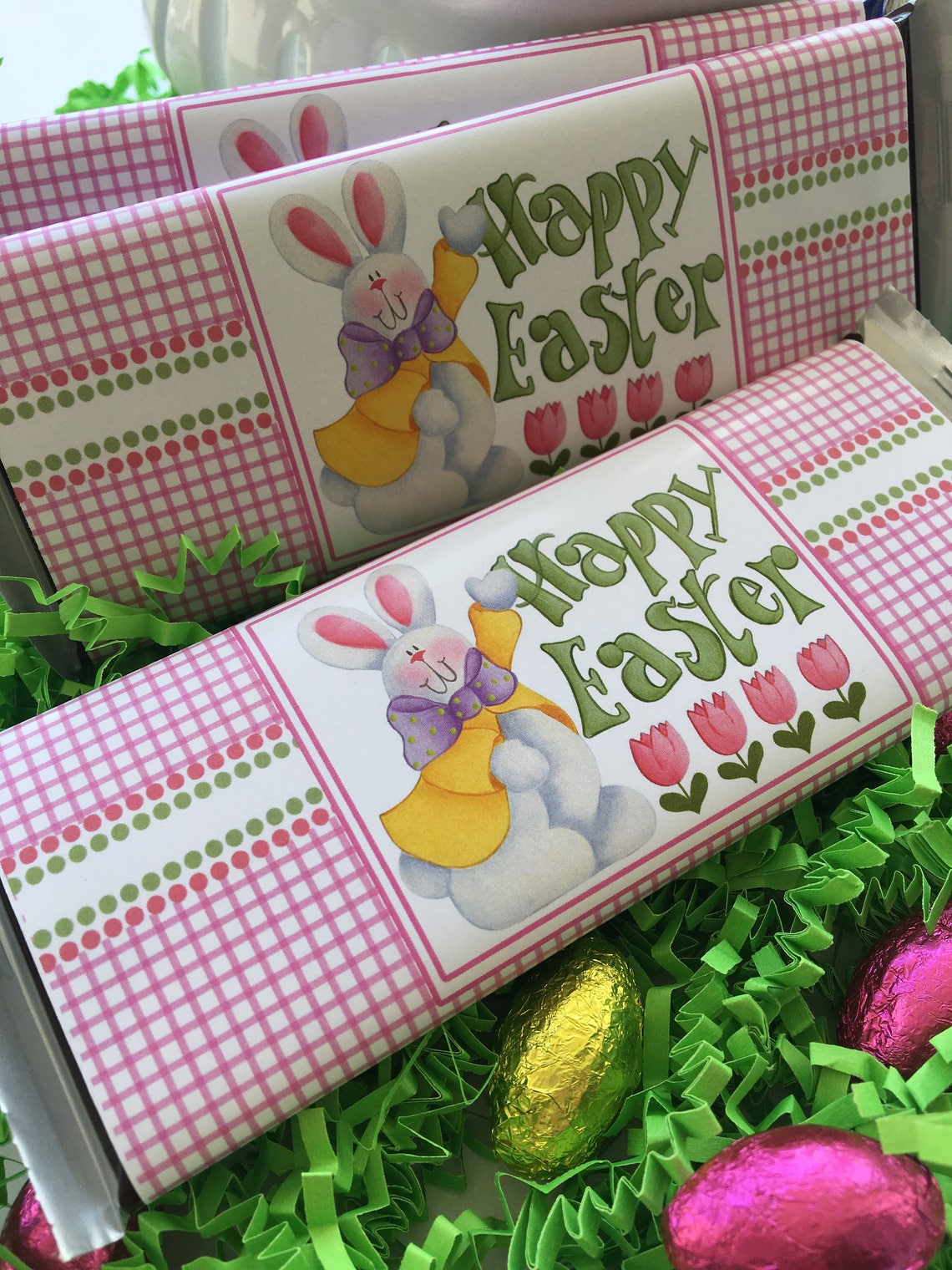 Happy Easter Candy Bar Wrapper Instant Download Easter Candy - Etsy