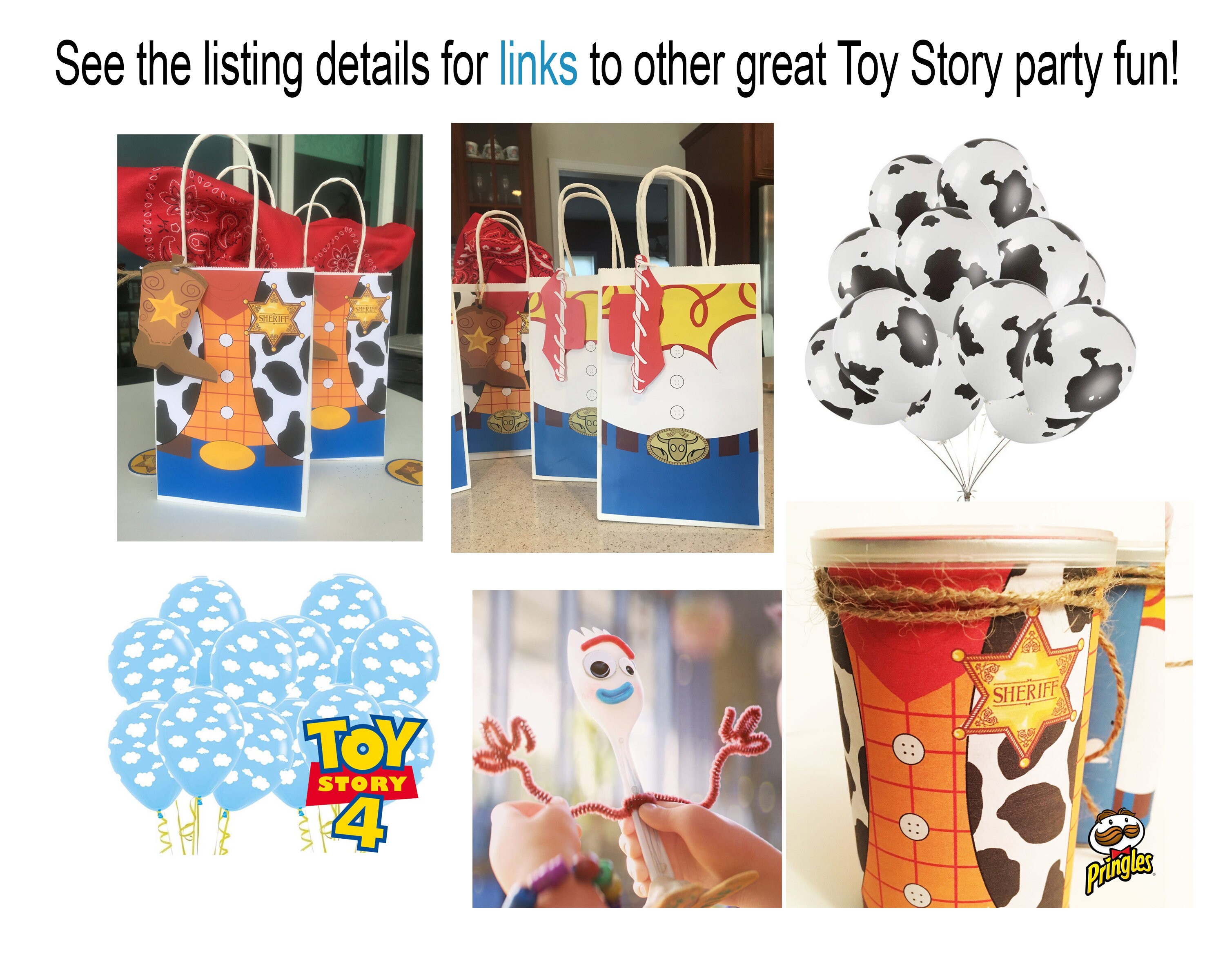 Toy Story Jessie Treat Bag Jessie Gift Bag Toy Story Party - Etsy