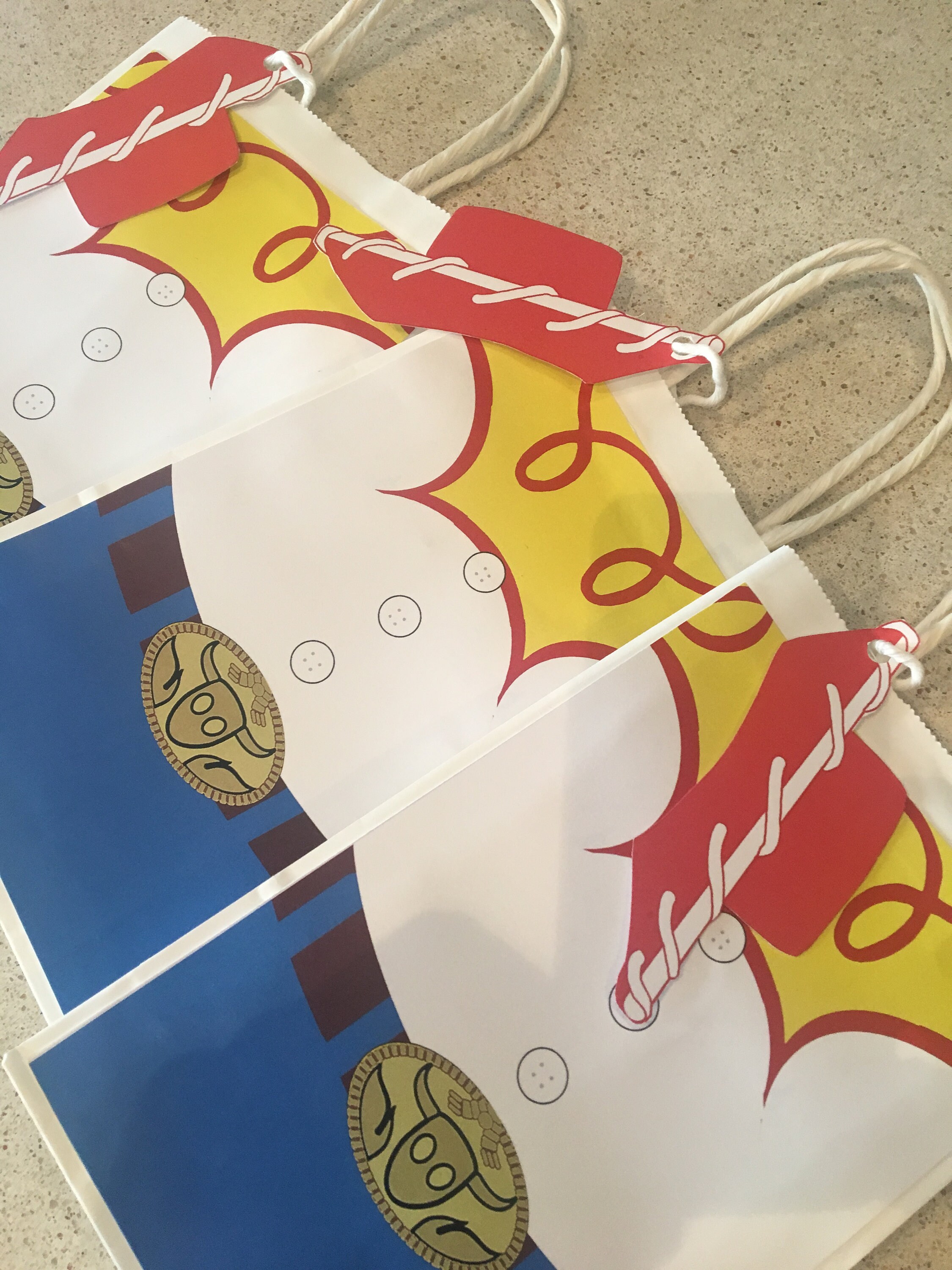 Toy Story Jessie Treat Bag Jessie Gift Bag Toy Story Party | Etsy