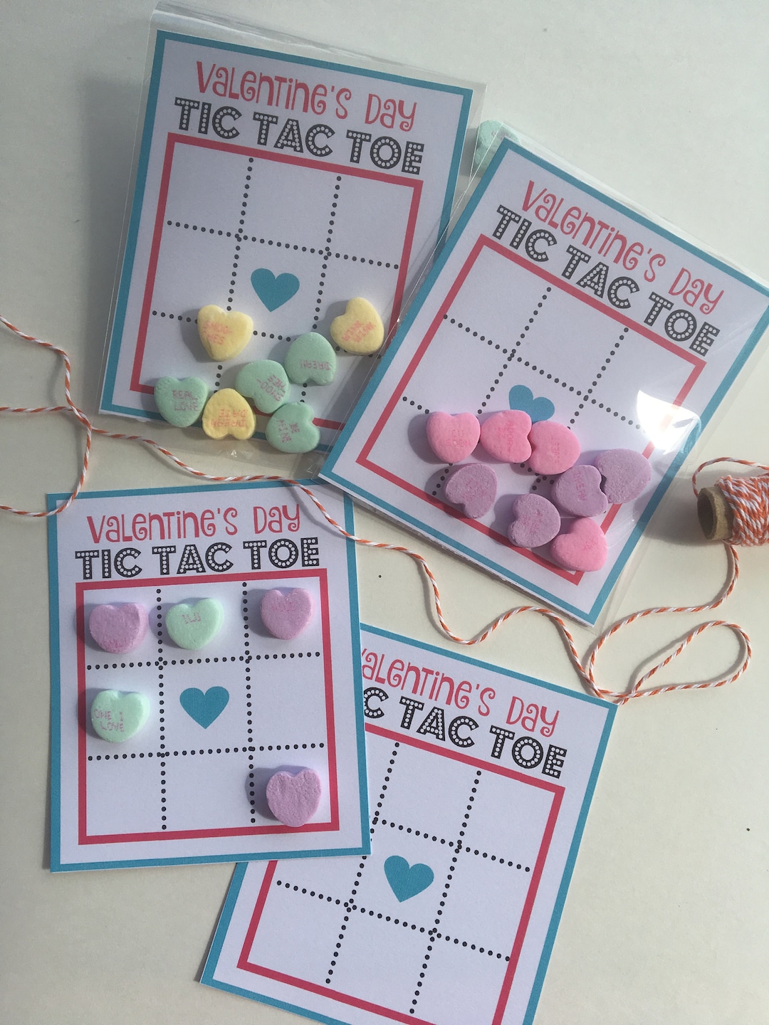 Tic Tac Toe Kids Valentine | Fun Valentine | Unique Valentine ...