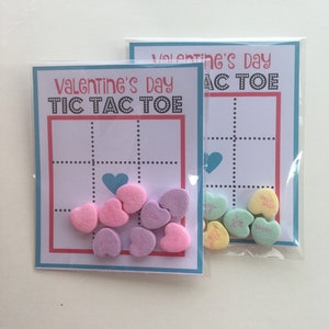 Tic Tac Toe Kids Valentine | Fun Valentine | Unique Valentine ...