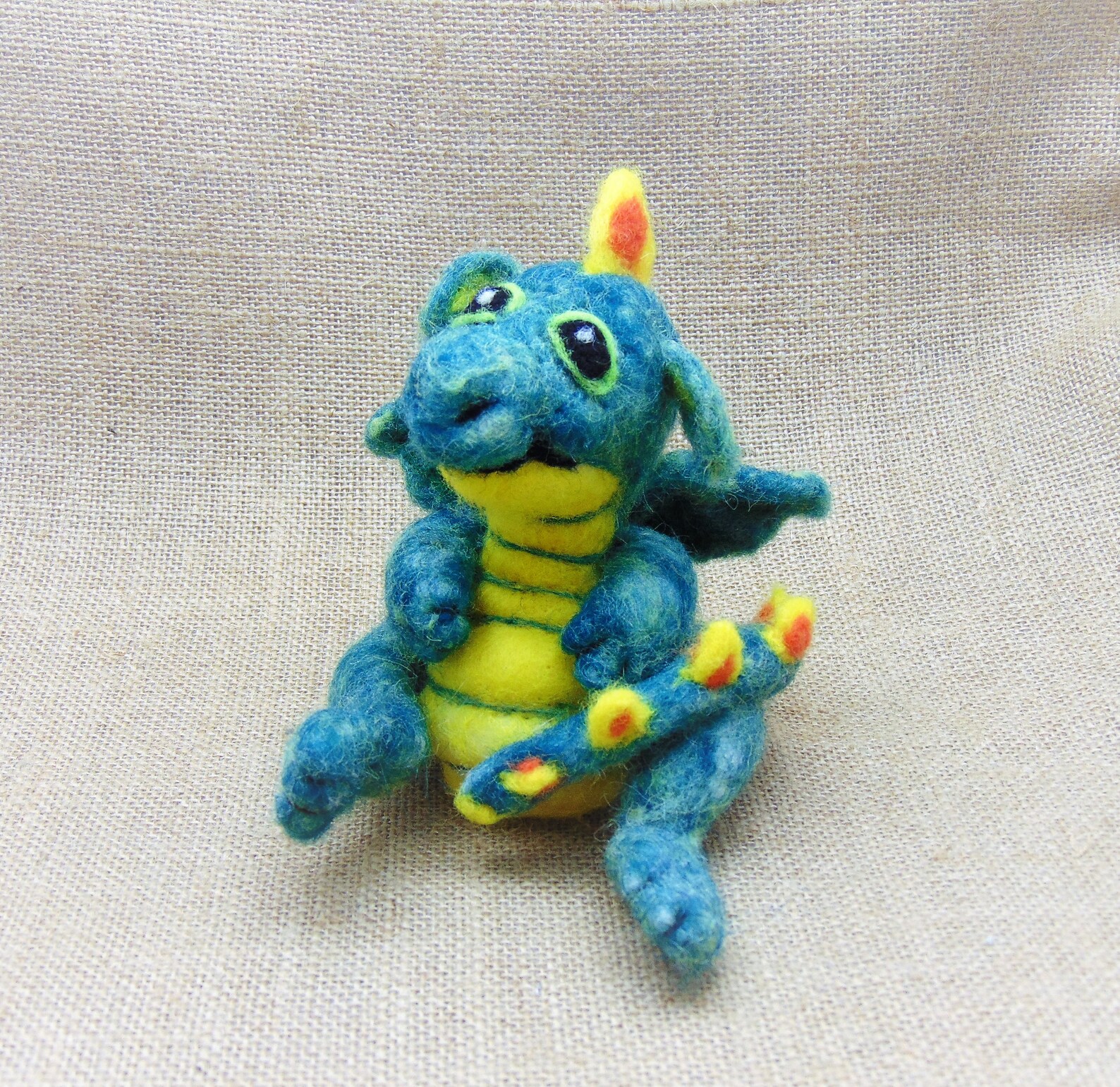 Baby Dragon Figurine Soft Dragon Sculpture Felted Dragon - Etsy Italia