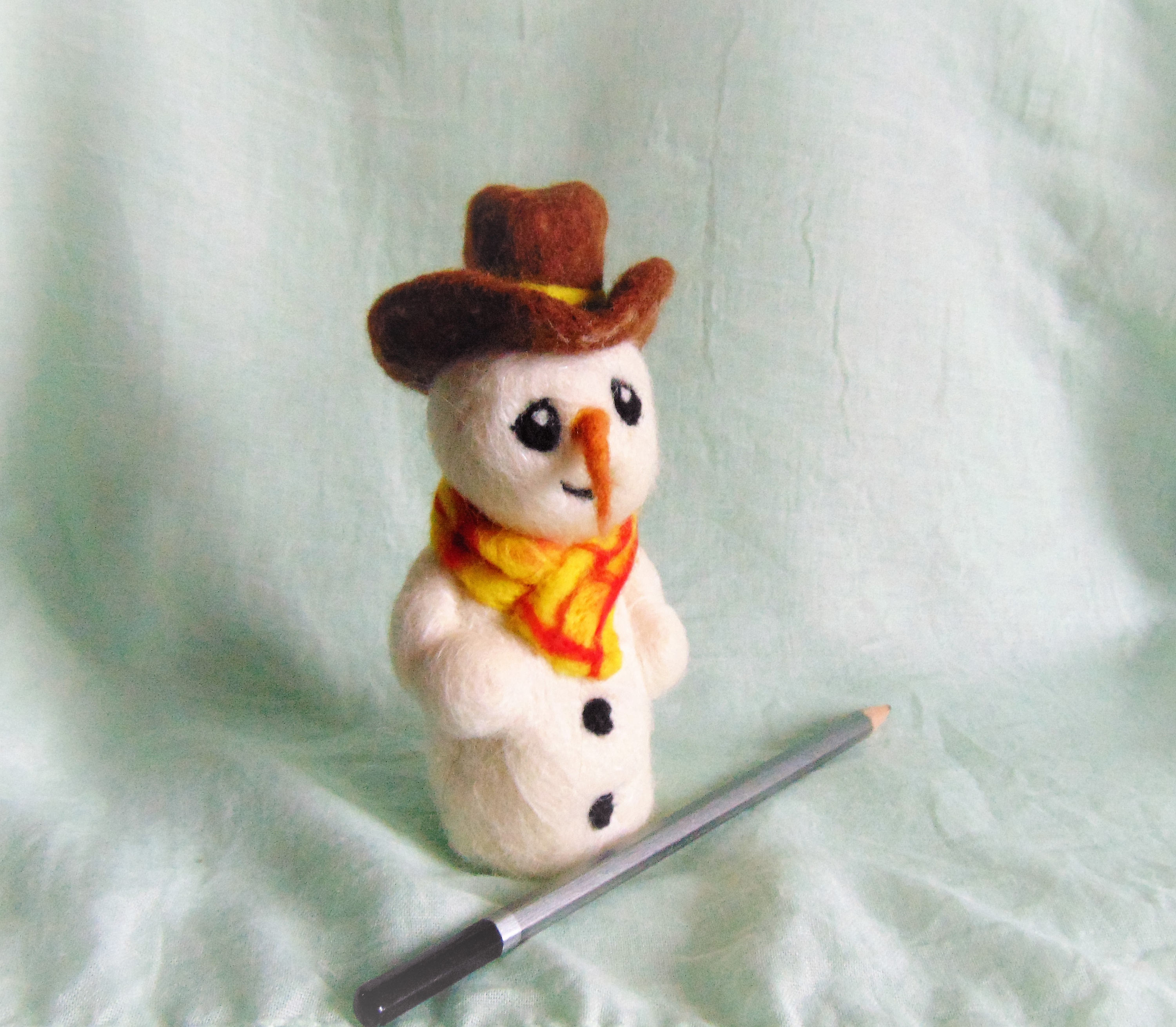 Cute Snowman Gift Snowman Figurine Christmas Snowman Decor - Etsy UK