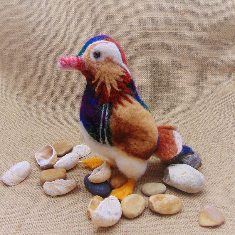 Mandarin Duck Art - Etsy