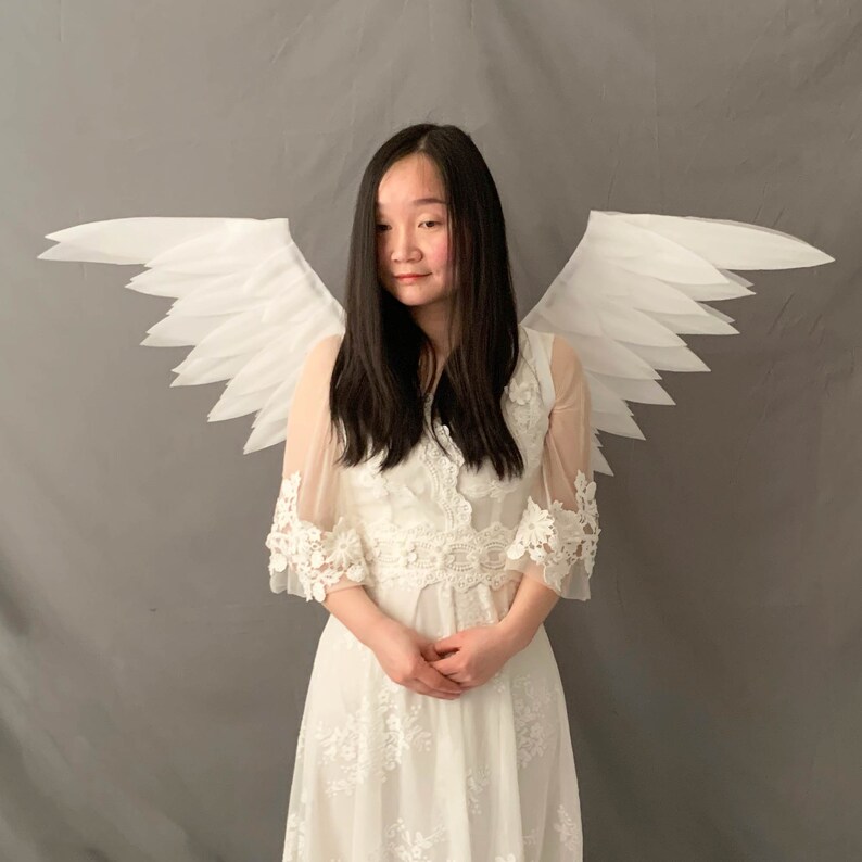 Extra Large Size White Angel Wings Cosplay Photoshoot - Etsy