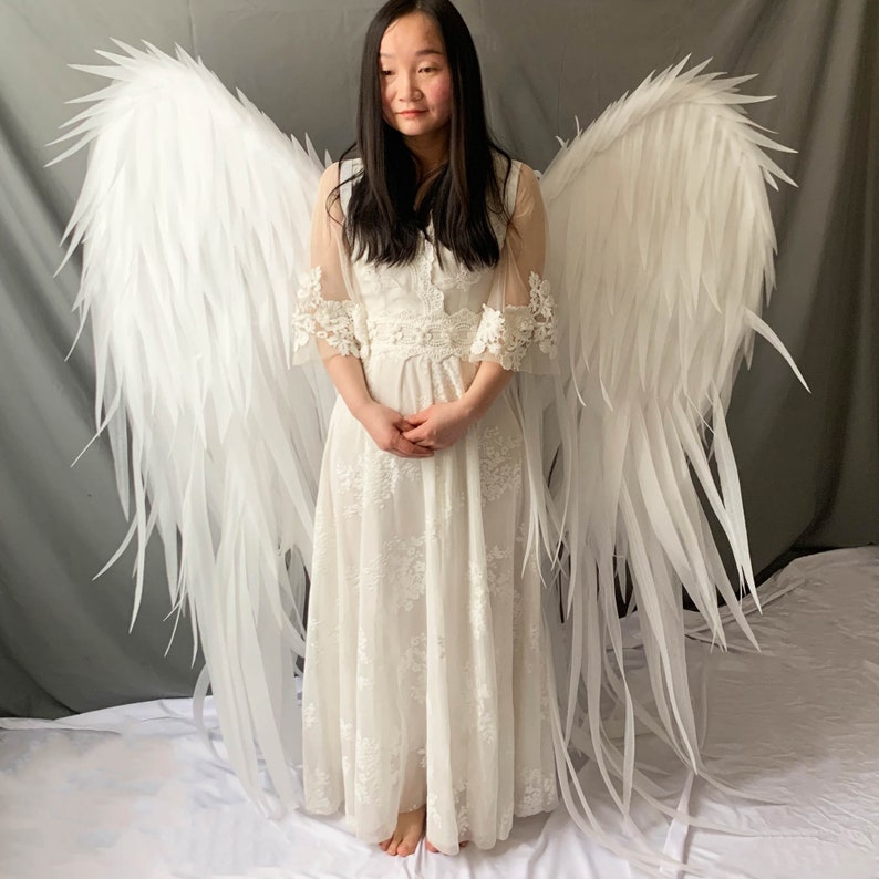 Extra Large Size White Angel Wings Cosplay, Photoshoot Victoria Secret ...