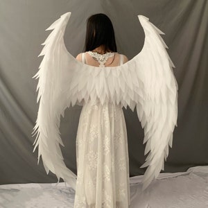 Extra Large Size White Angel Wings Cosplay, Photoshoot Victoria Secret ...