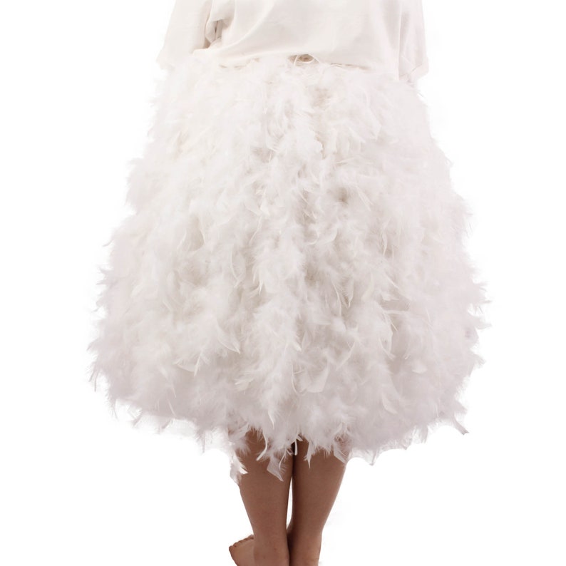 Simple Economical Feather Tail Fan Tail Back Bustle Boa Tutu Costume ...