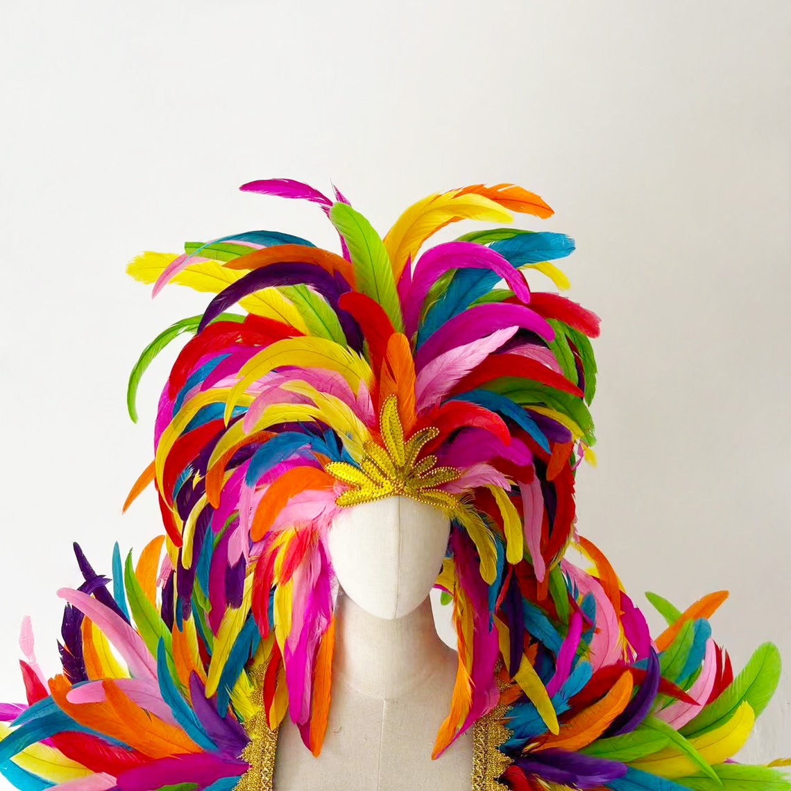 Carnival Headpiece/gatsby Flapper Headband/samba Party Crystal Headband ...