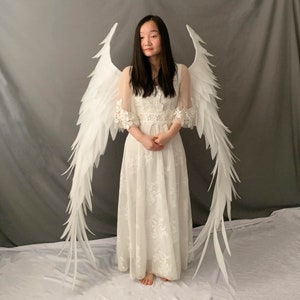 Extra Large Size White Angel Wings Cosplay, Photoshoot Victoria Secret ...