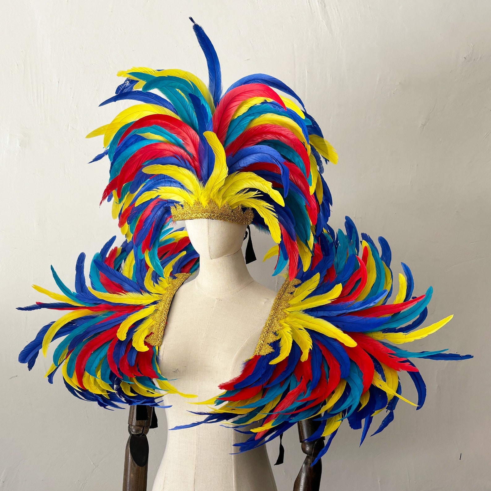 Carnival Headpiece/gatsby Flapper Headband/samba Party Crystal Headband ...