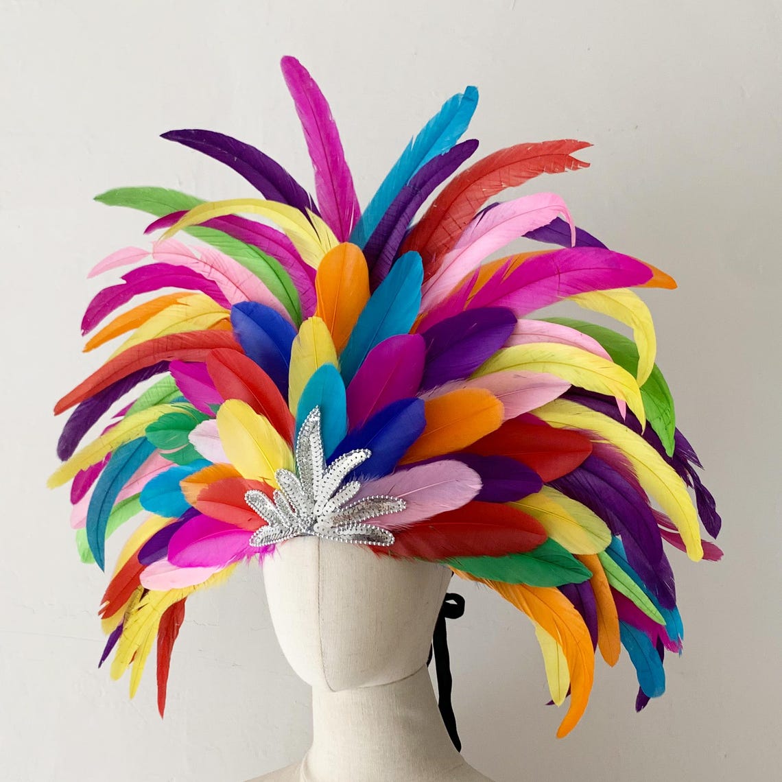 Carnival Headpiece/gatsby Flapper Headband/samba Party Crystal Headband ...