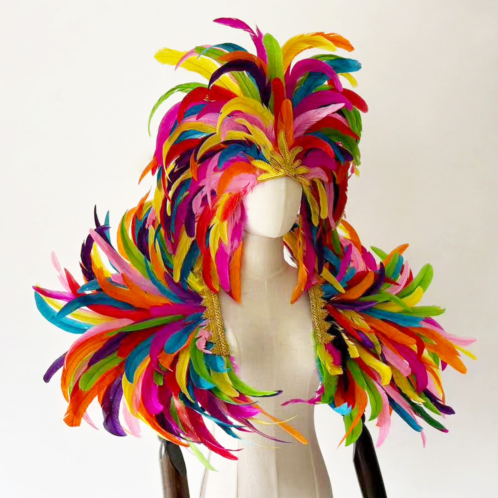 Carnival Headpiece/gatsby Flapper Headband/samba Party Crystal Headband ...