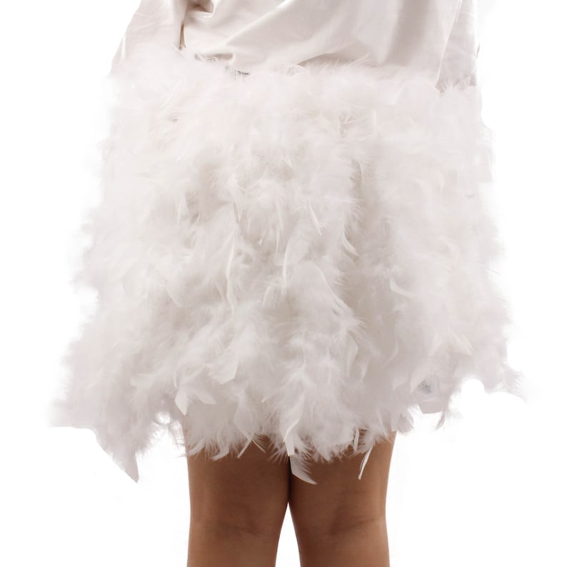 Simple Economical Feather Tail Fan Tail Back Bustle Boa Tutu Costume ...