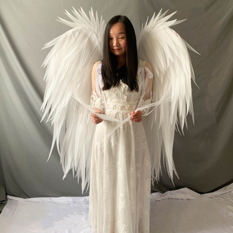 Extra Large Size White Angel Wings Cosplay, Photoshoot Victoria Secret ...