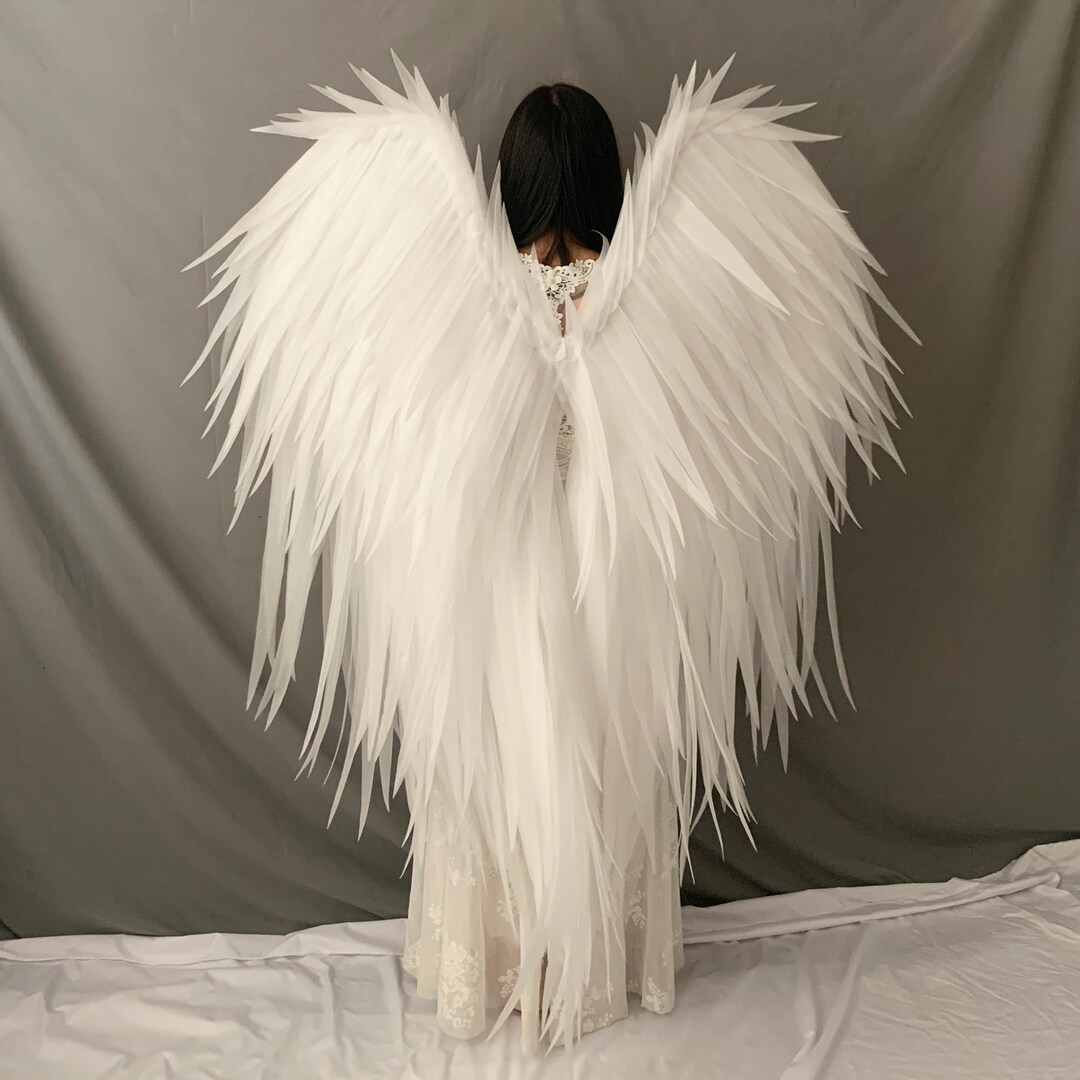 Extra Large Size White Angel Wings Cosplay, Photoshoot Victoria Secret ...