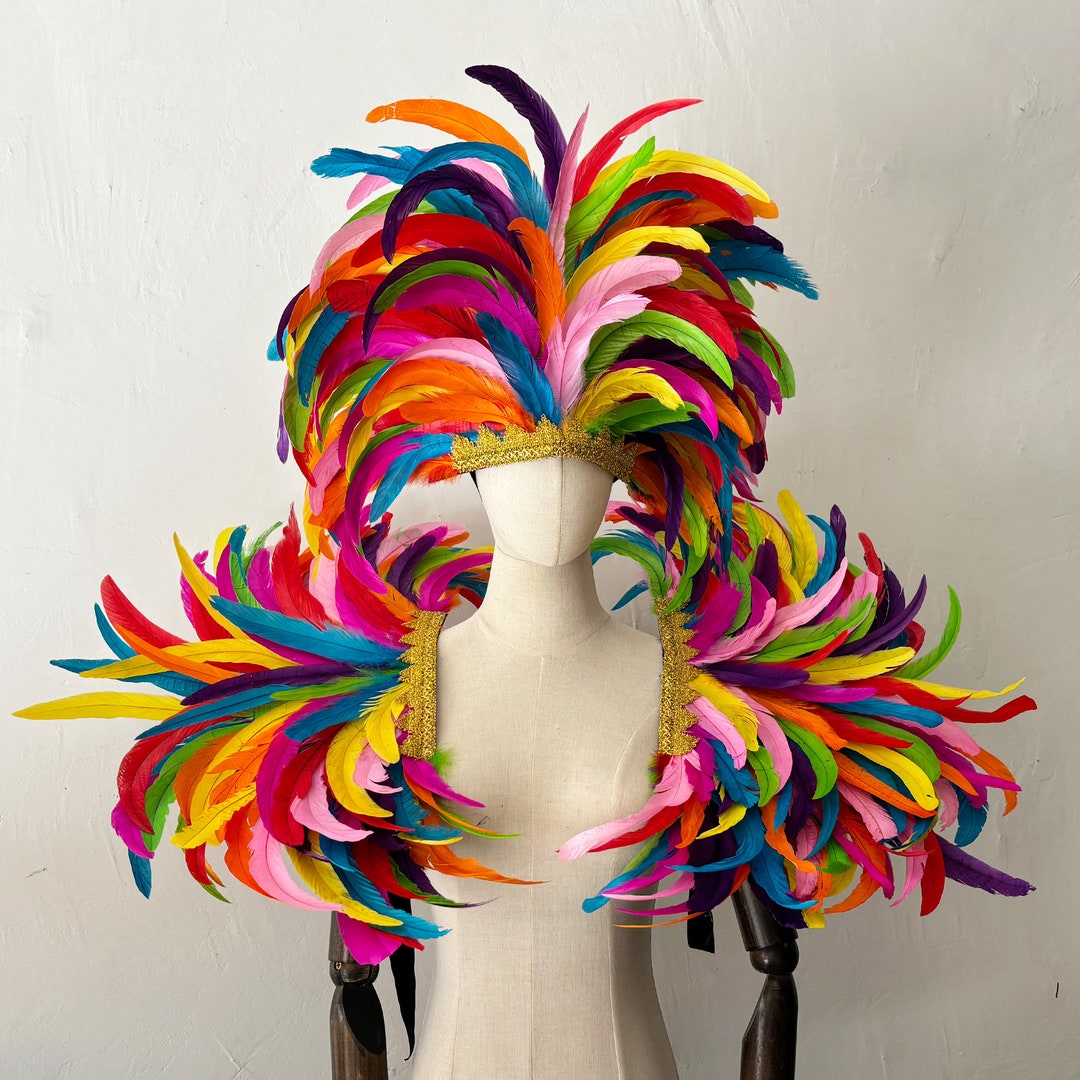 Carnival Headpiece/gatsby Flapper Headband/samba Party Crystal Headband ...