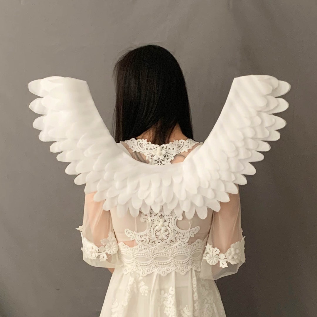 Extra Large Size White Angel Wings Cosplay, Photoshoot Victoria Secret ...