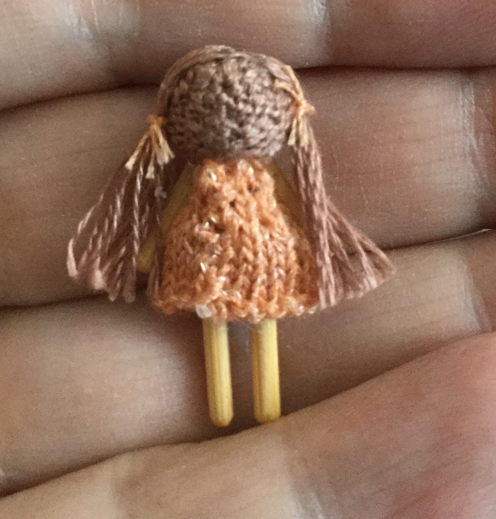 Tiny Toothpick Doll - Etsy