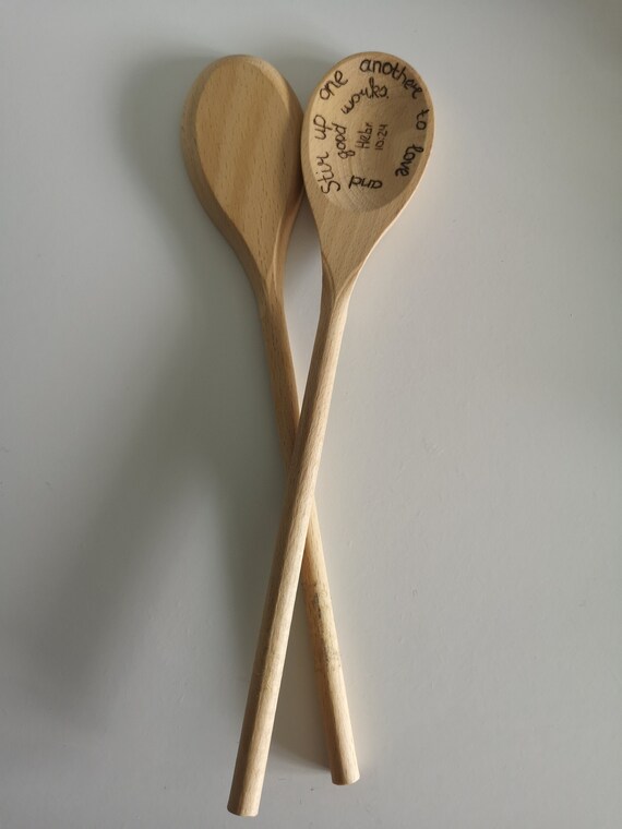 Wooden Spoon Bible Verse - Etsy