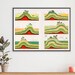 Antique Geology Illustration, Geology Art, Illustration of Layers of ...