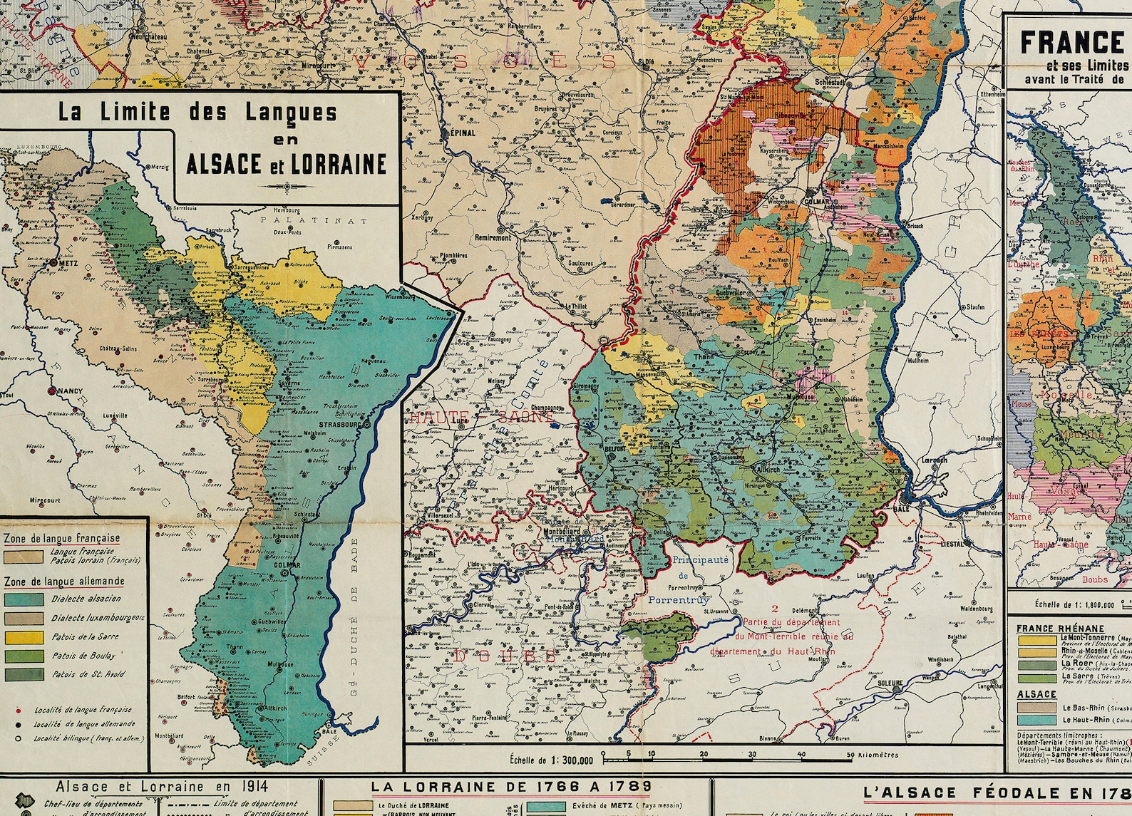 Vintage Map of Alsace-lorraine France Old Alsace Lorraine - Etsy