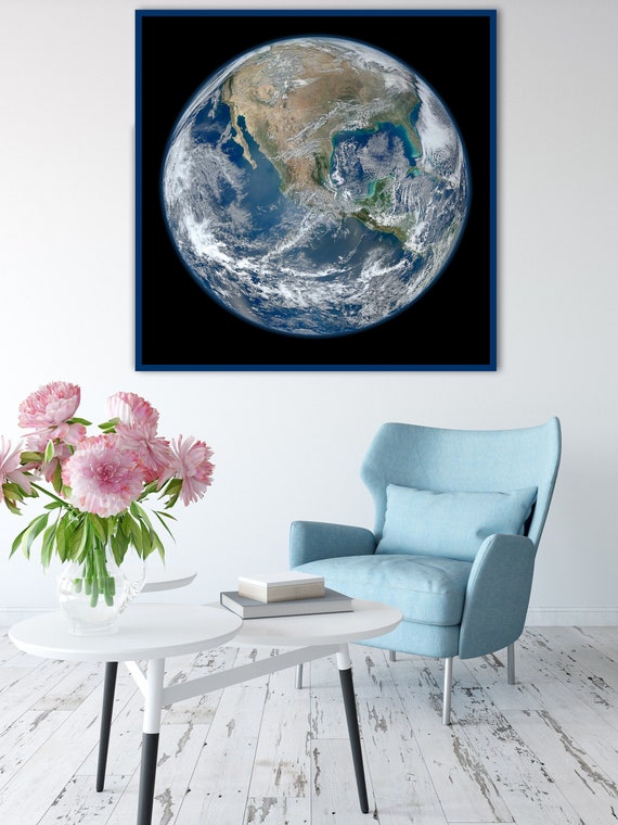 Nasa Blue Marble Print