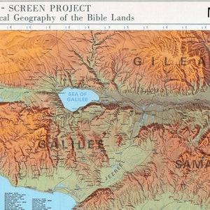 Historical Geography of the Bible Lands, Bible Study, Biblical History ...