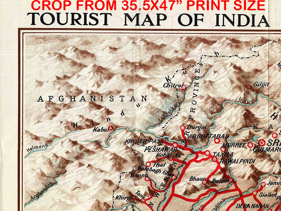 Khyber Pass World Map