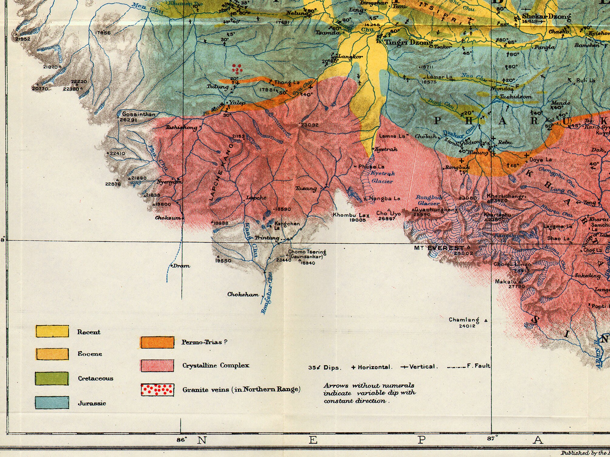 Mapa Del Monte Everest