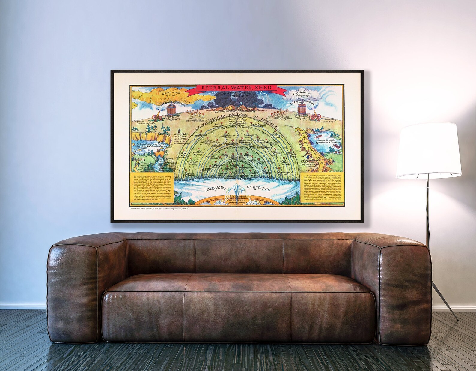 Satirical Chart of Government Spending Financial Policies - Etsy