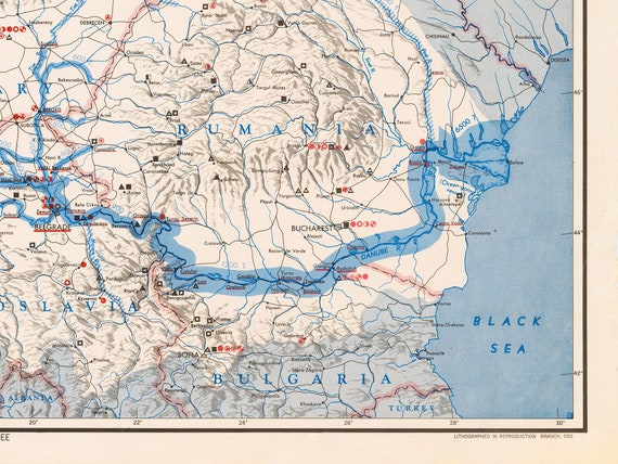 Prut River Map