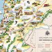 Pictorial Map of Lebanon Old Lebanon Poster Lebanon Art Map - Etsy