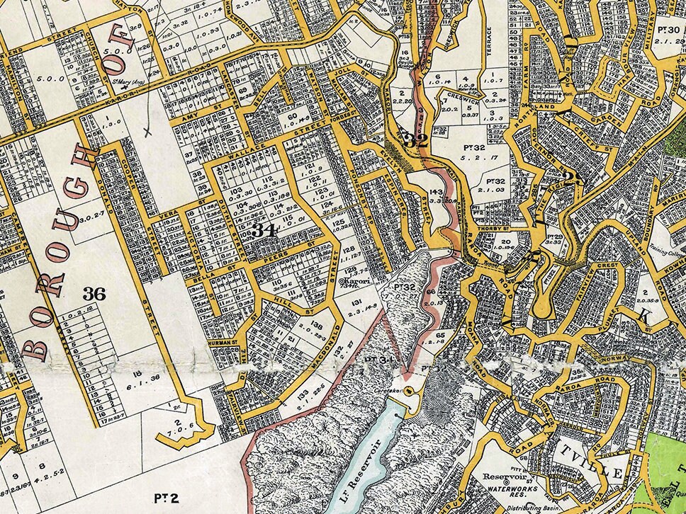 Vintage Map of Wellington and Environs Large Wellington - Etsy