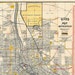 Old Map of Minneapolis, Minneapolis Map Print, Minneapolis MN ...