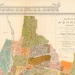Vintage Map of Athens and Its Ancient and Modern Quarters, Old Athens ...