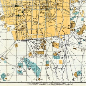 Tehran Map Vintage, Tehran Poster Map, Tehran Wall Map, Travel Tehran ...
