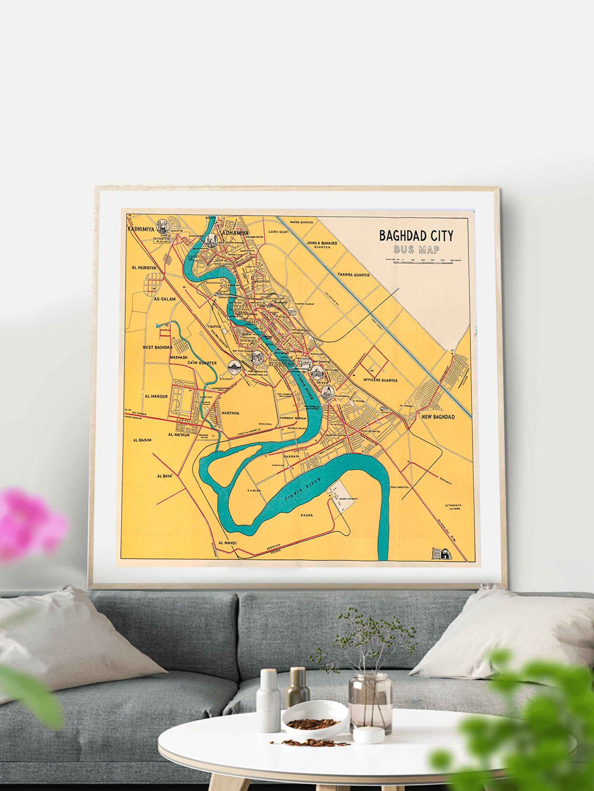 Baghdad City Map