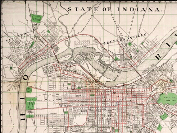 Louisville Ky Map