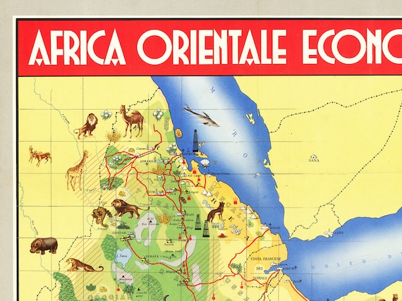 Italy Africa Map