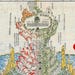 Antique Japanese Mount Meru Map: Edo Buddhist Cosmology Art Print - Etsy