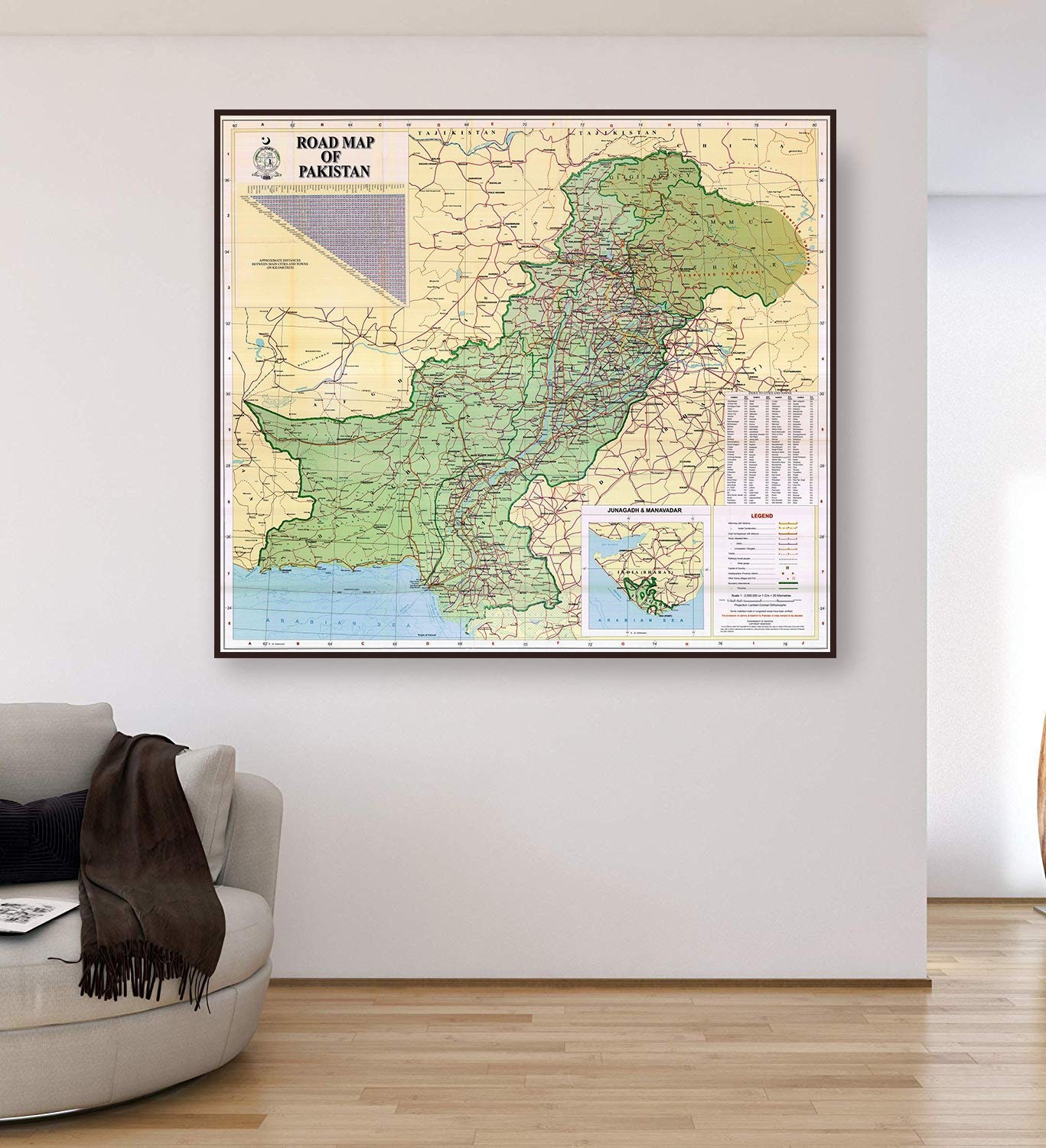 Vintage Map of Pakistan Old Pakistan Wall Art Pakistani Art - Etsy Ireland