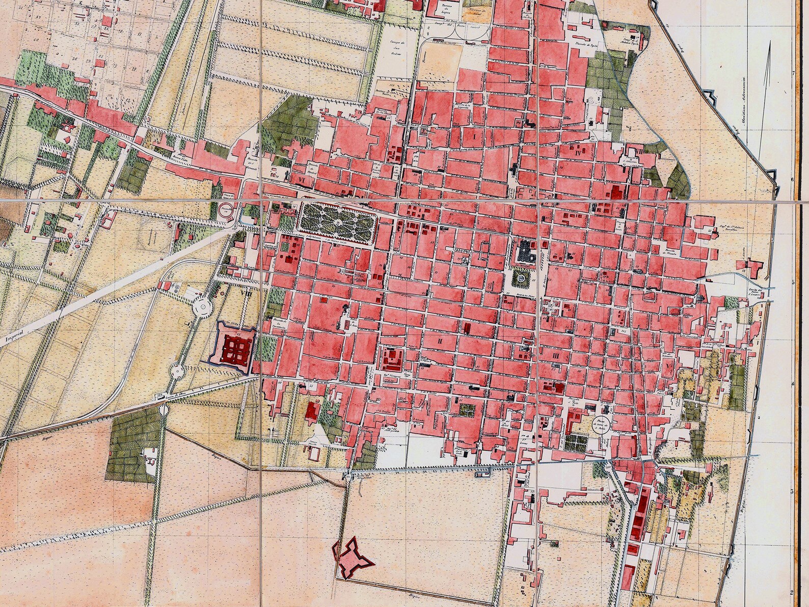 Ministerio De Fomento Map of Mexico City Mexico Plano De La - Etsy