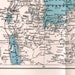 Vintage Uganda Map, Large Uganda Print, Historic Uganda Cartographic ...
